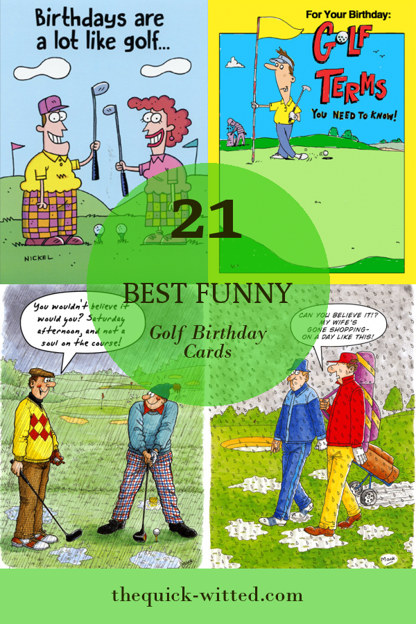 21 Best Funny Golf Birthday Cards Home Family Style And Art Ideas